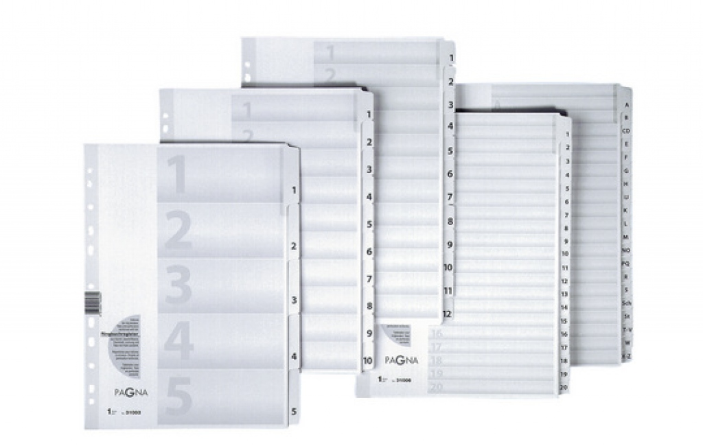 Alphabetisches Register von A bis Z - PAGNA | Pagna Shop